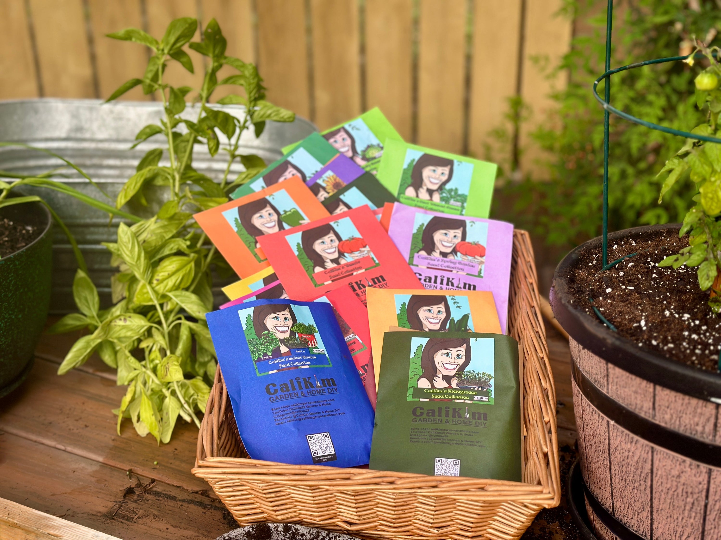 Seed Collections – CaliKim Garden & Home DIY, Inc.