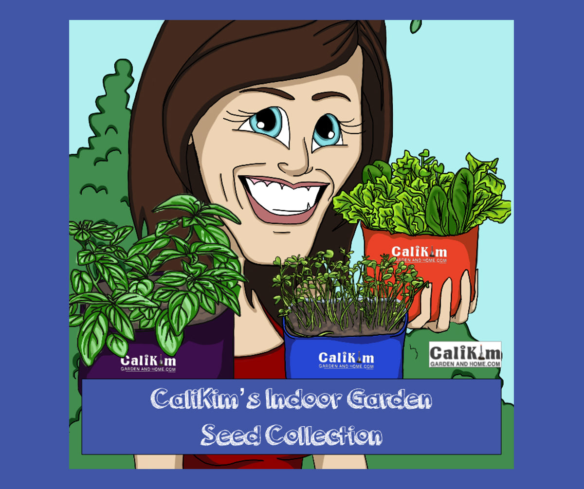 Indoor Garden Seed Collection - ALL NEW & IMPROVED! – CaliKim Garden ...
